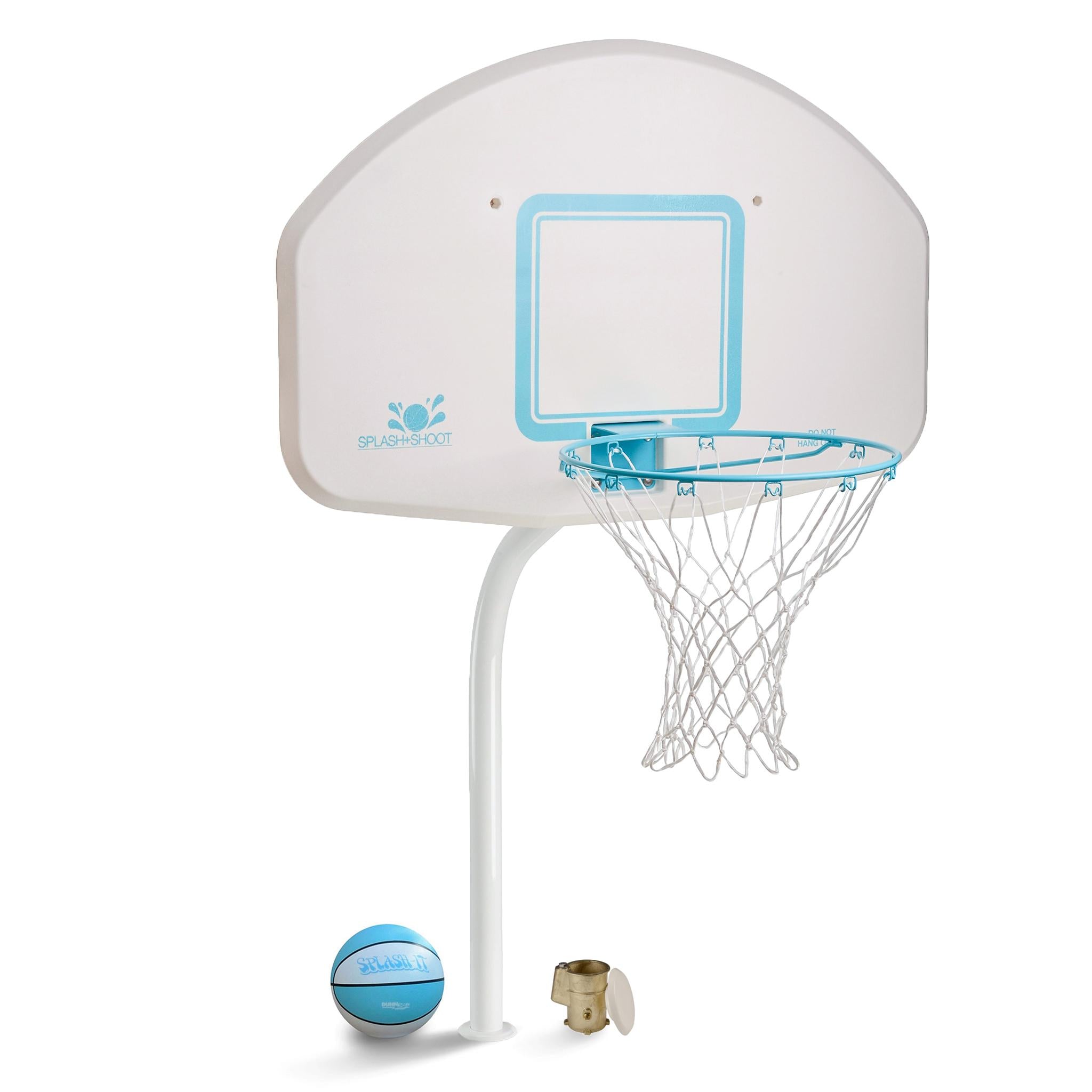 Deck Shoot Pool Basketball Hoop — White 2 3/8" – Aquamentor